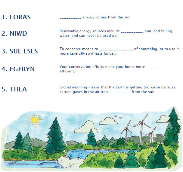 Energy Scramble print – Xcel e-SMARTkids